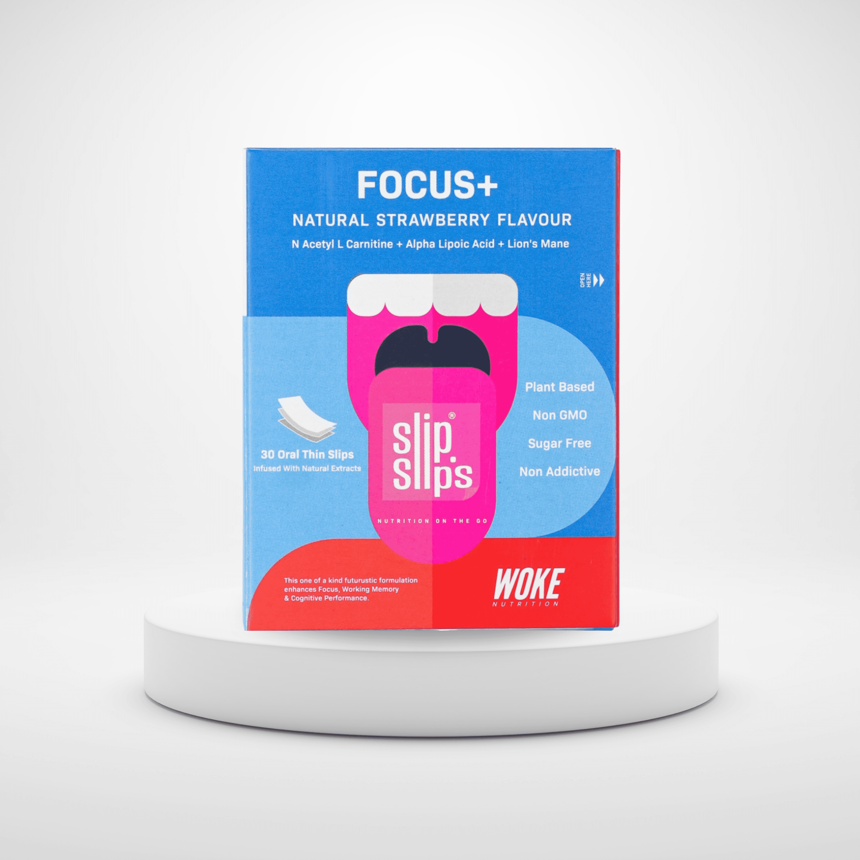 Buy Focus+ 30 Slips Pack: To Increase Focus & Brain Memory With Lion’s ...